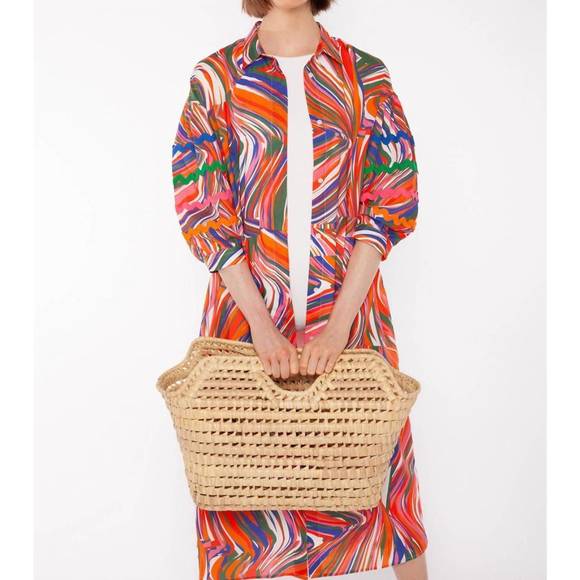 Vilagallo | Dresses | New Vilagallo Lipa Dress In Multi | Poshmark